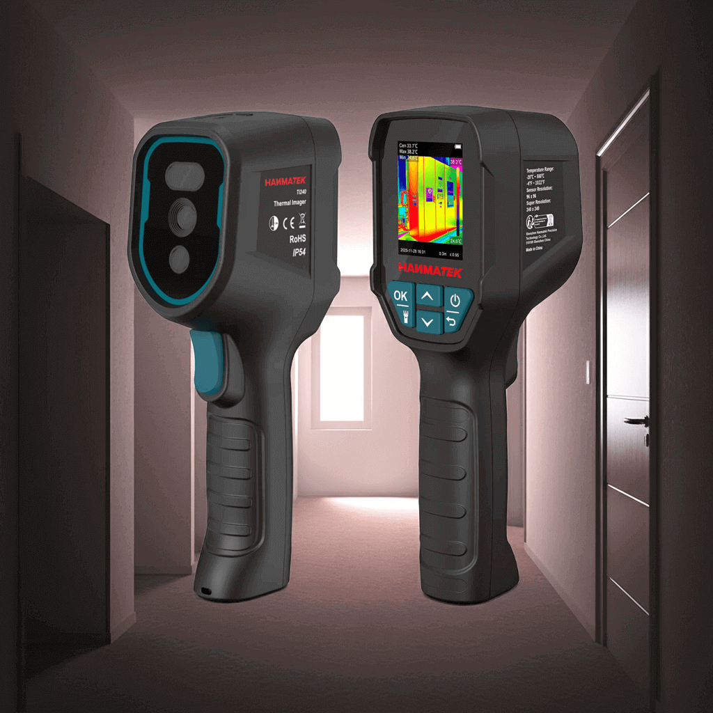 Thermal Imaging Camera for Circuit Breaker Maintenance — Hanmatek
