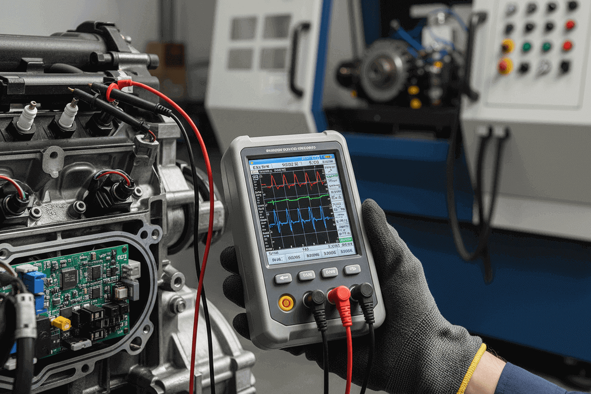 Handheld Oscilloscopes for Automotive and Industrial — Hanmatek